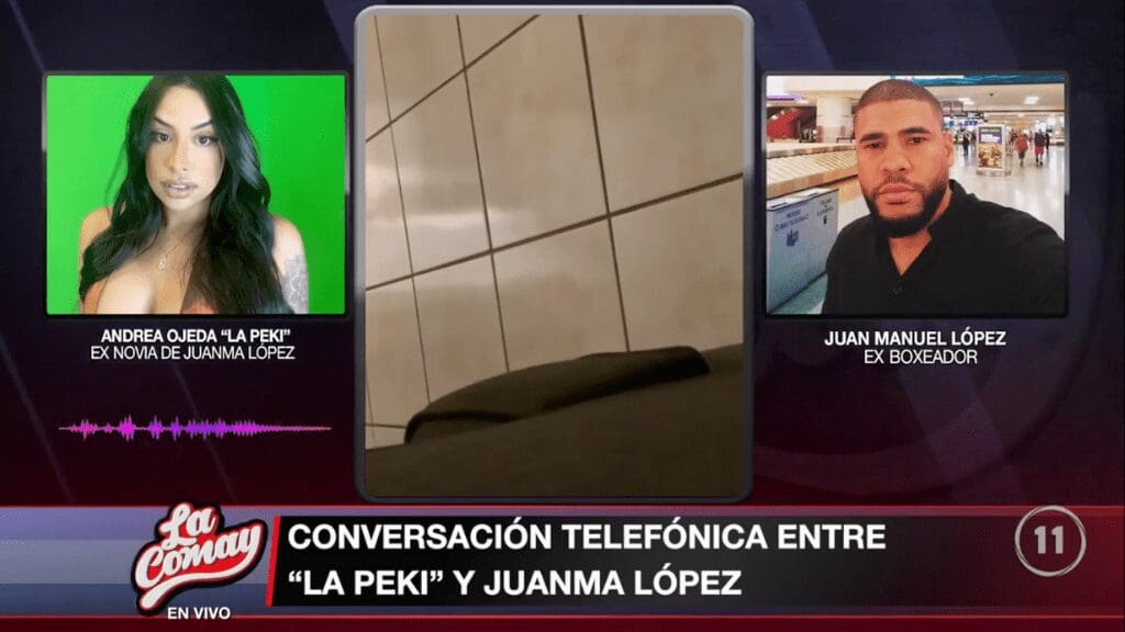 Conversación telefónica revela el maltrato de Juanma López a "La Peki ...
