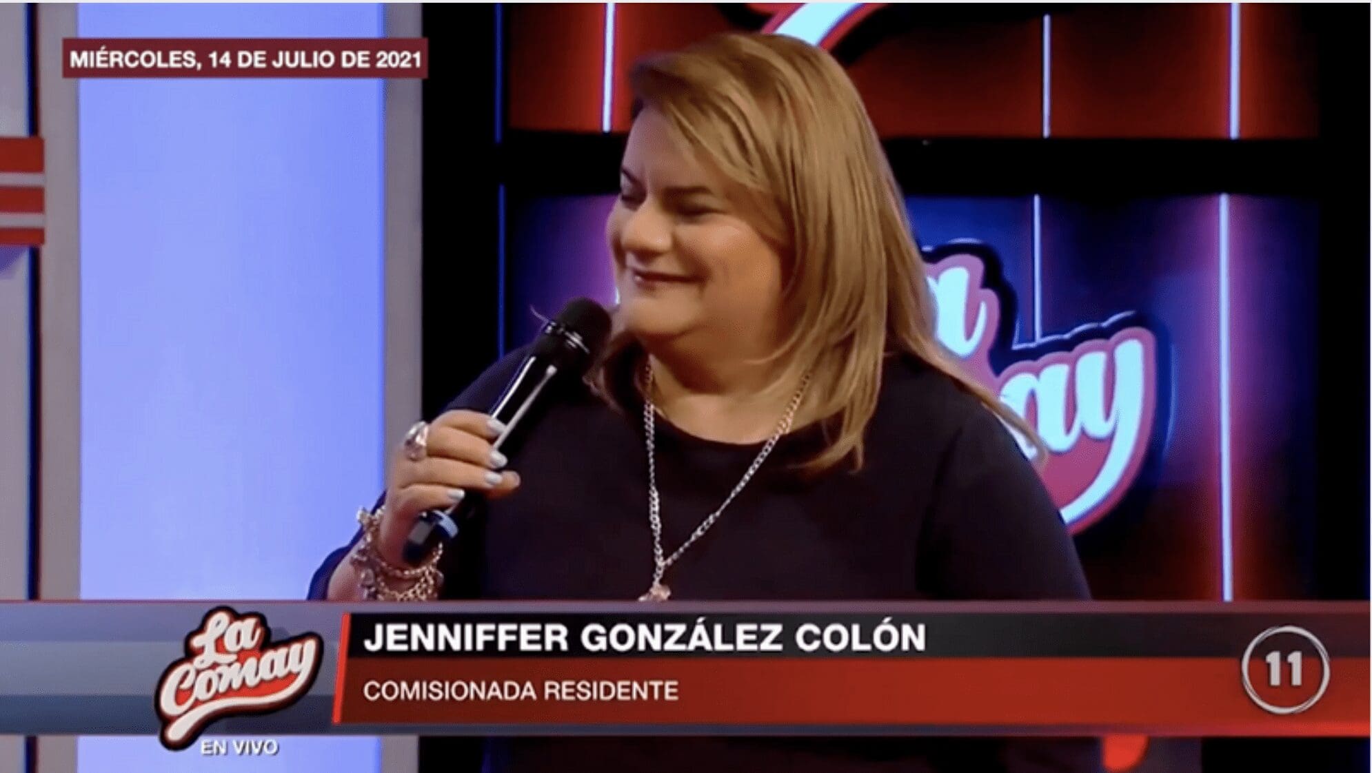Así fue el momento en que Jenniffer González anunció que estaba ...