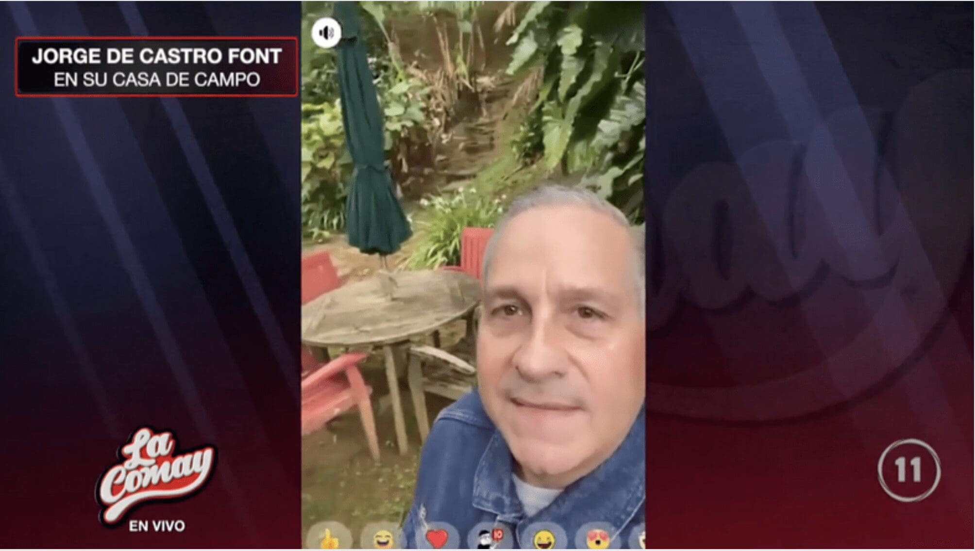 Jorge de Castro Font muestra su casa de campo - TeleOnce TV | Vívelo