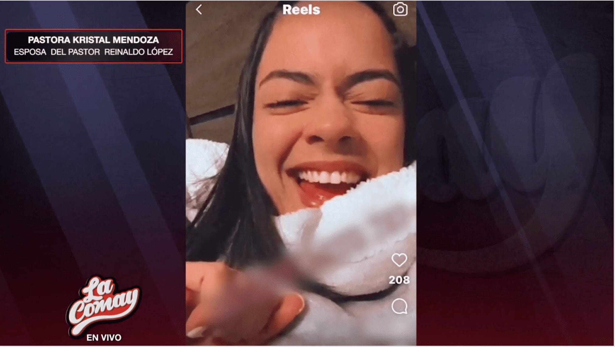 ¿Indirecta de la pastora Krystal Mendoza al pastor Reinaldo López ...