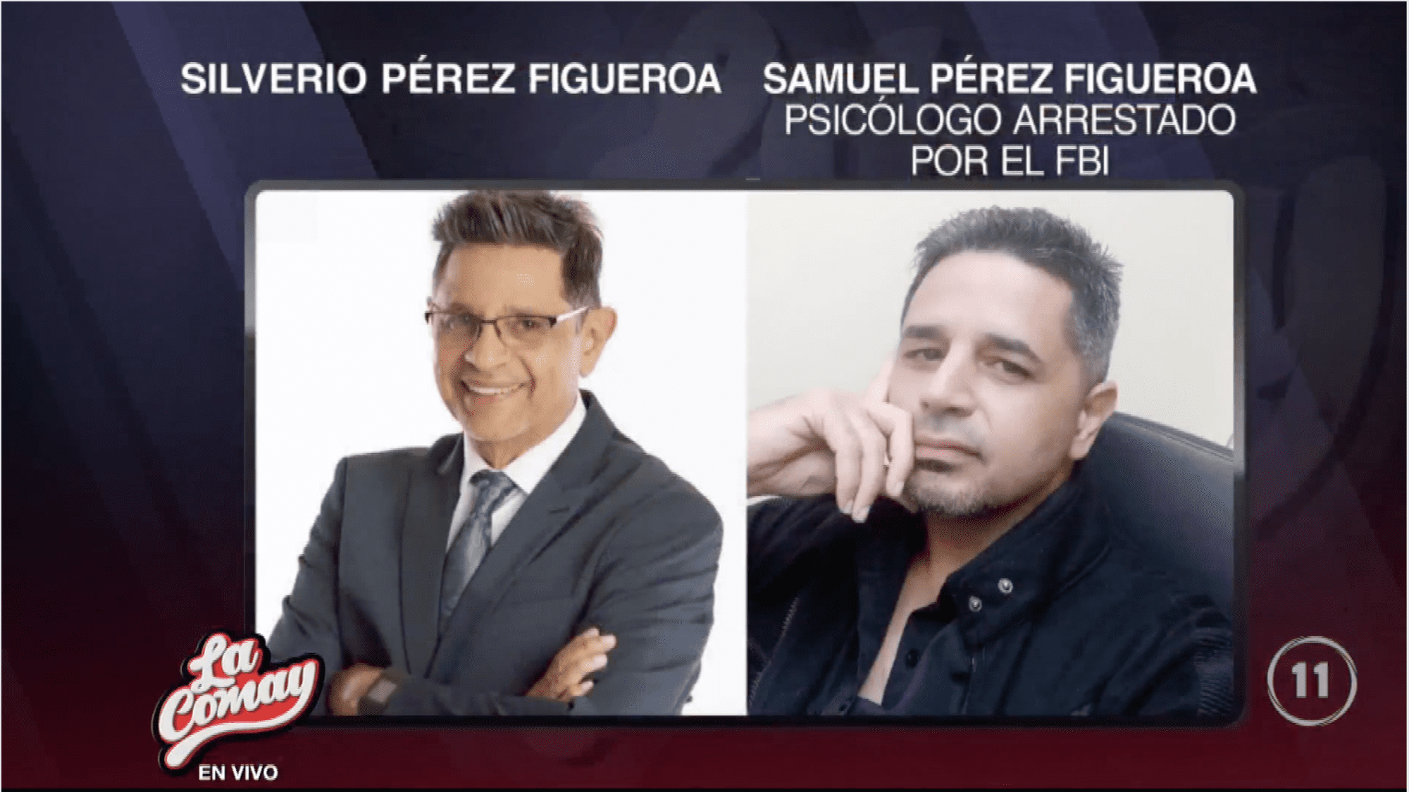 Psicólogo arrestado por el FBI es hermano de Silverio Pérez - TeleOnce TV | Vívelo