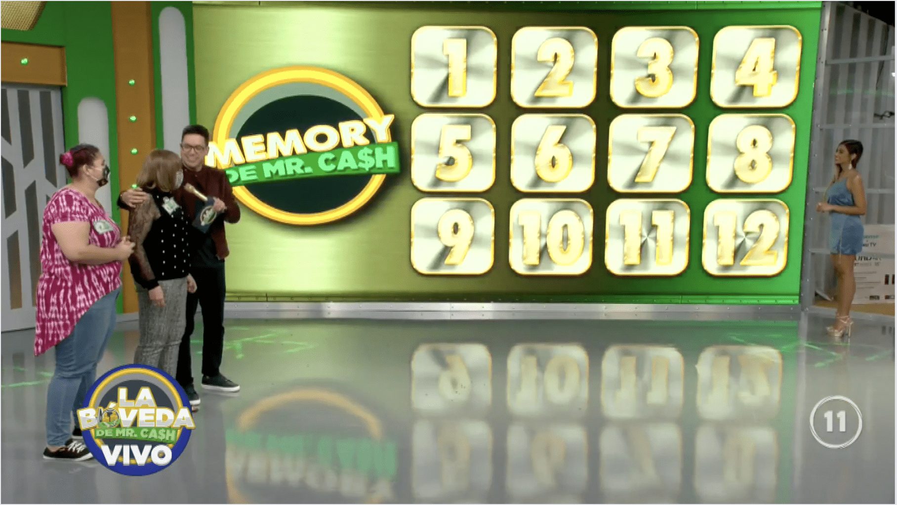 Memory de Mr. Cash - TeleOnce TV | Vívelo