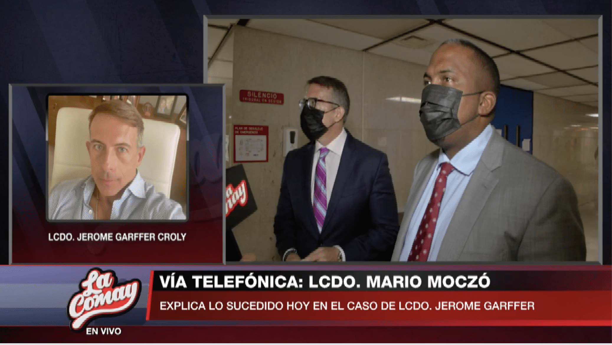 Le suena el grillete a Jerome Garffer - TeleOnce TV | Vívelo