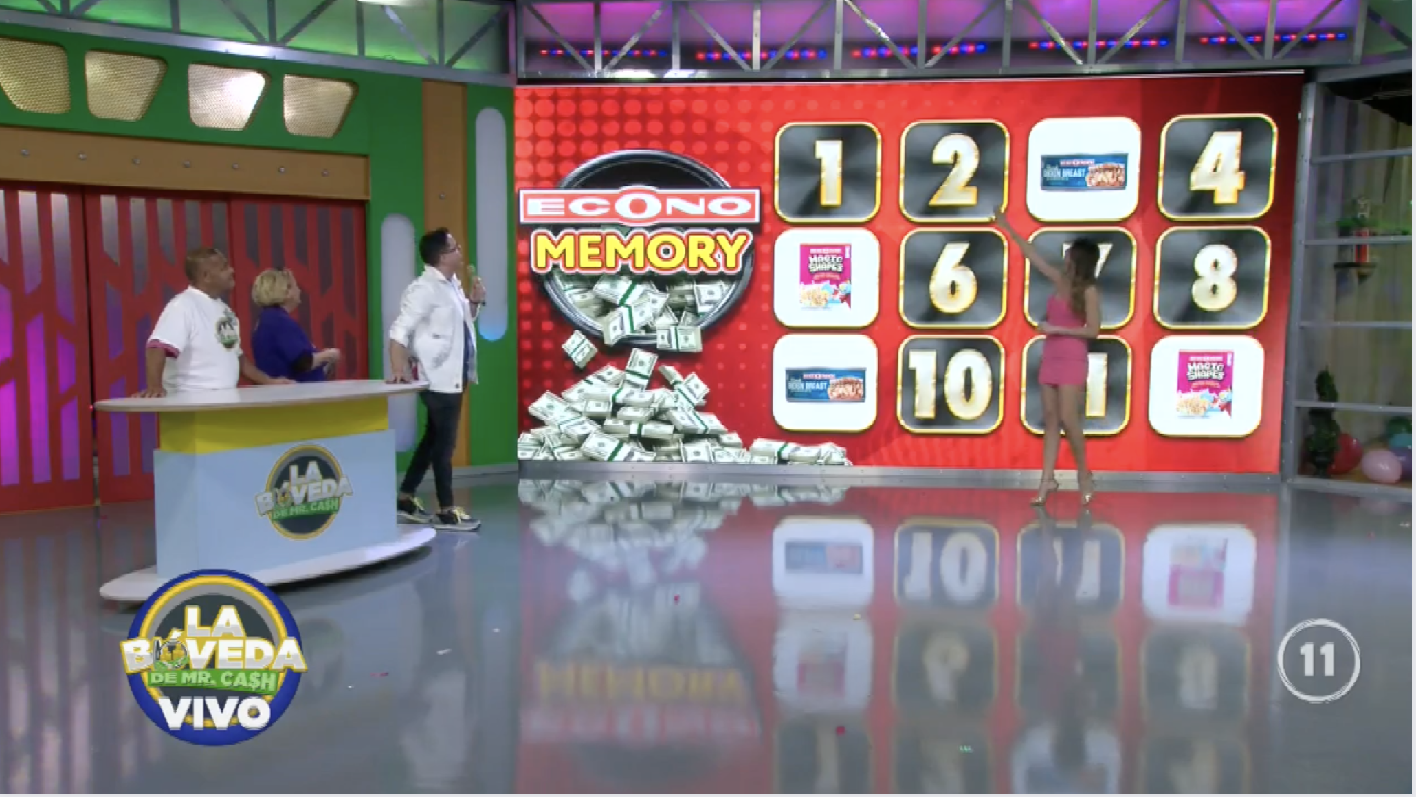 Todos ganan en el "Econo Memory" - TeleOnce TV | Vívelo