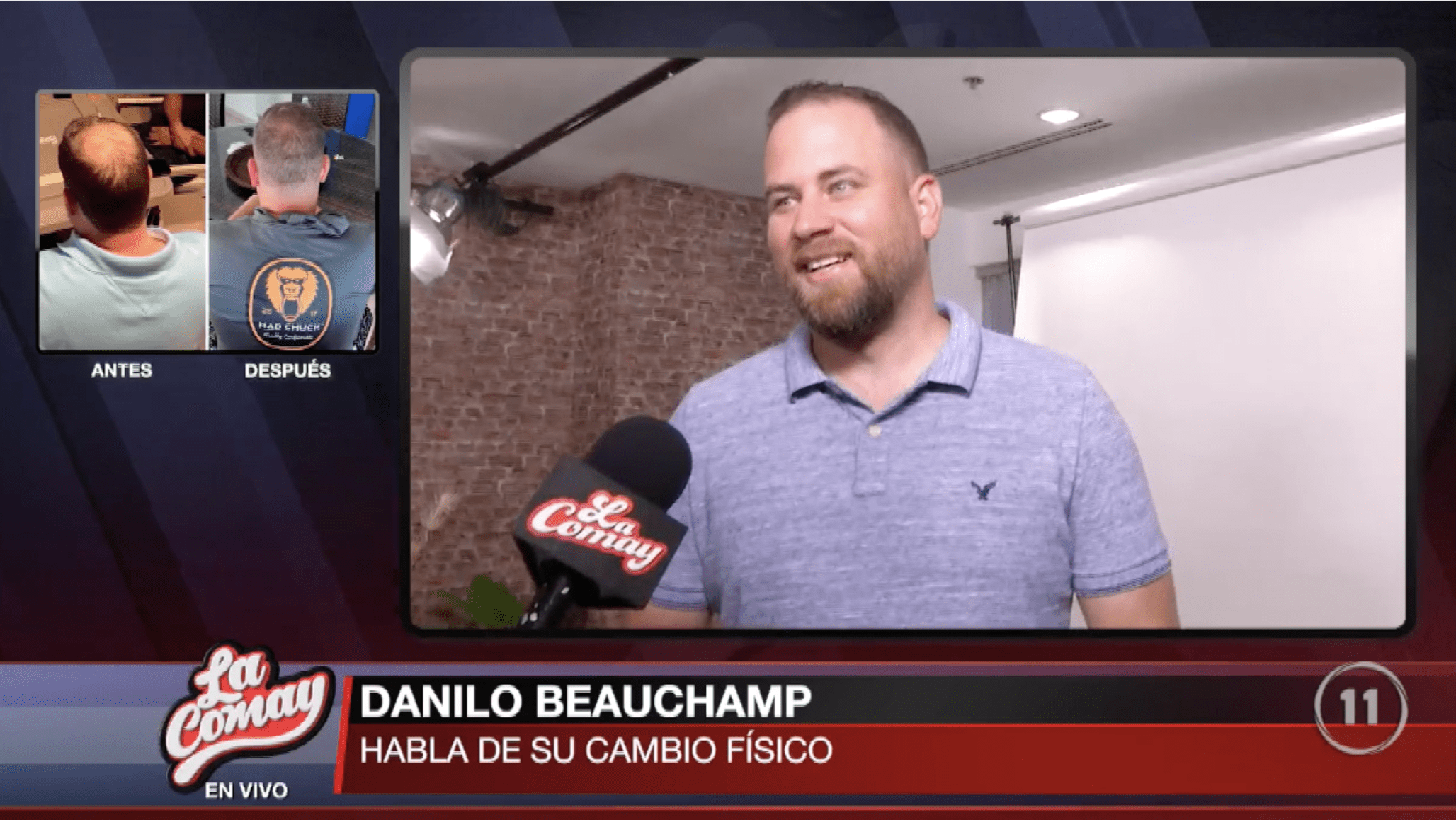 Danilo Beauchamp habla sobre su cambio físico - TeleOnce TV | Vívelo