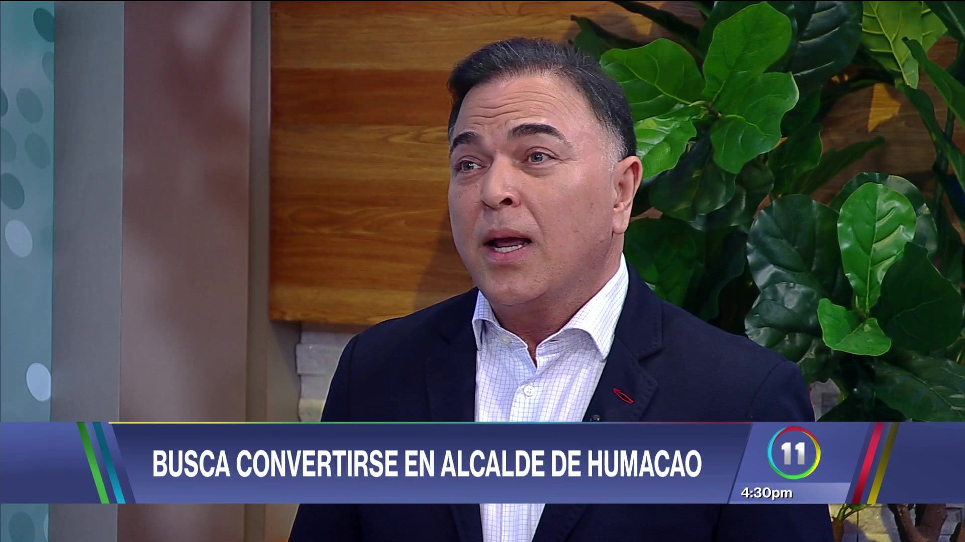 Adalberto López busca ganar la alcaldía de Humacao - TeleOnce TV | Vívelo