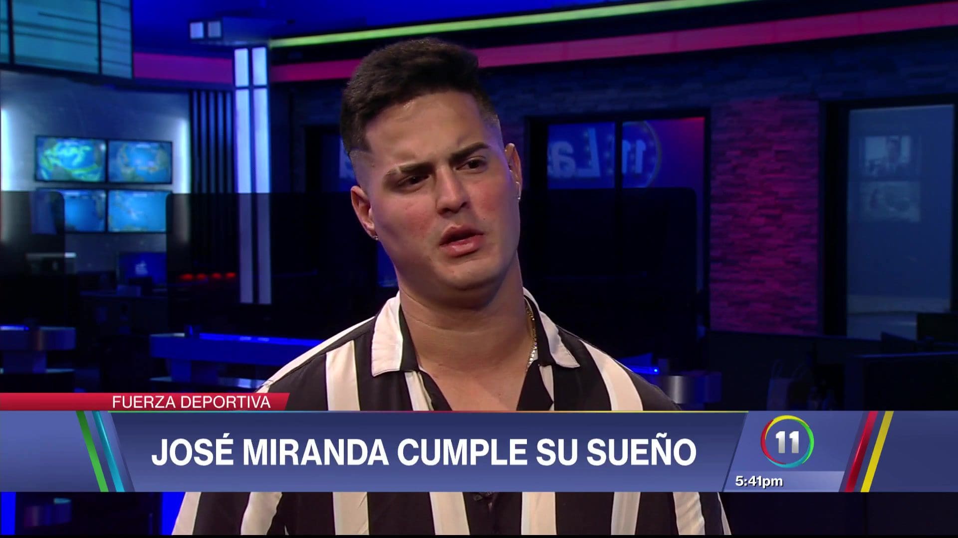 José Miranda cumple su sueño al conectar su primer hit en Grandes Ligas ...