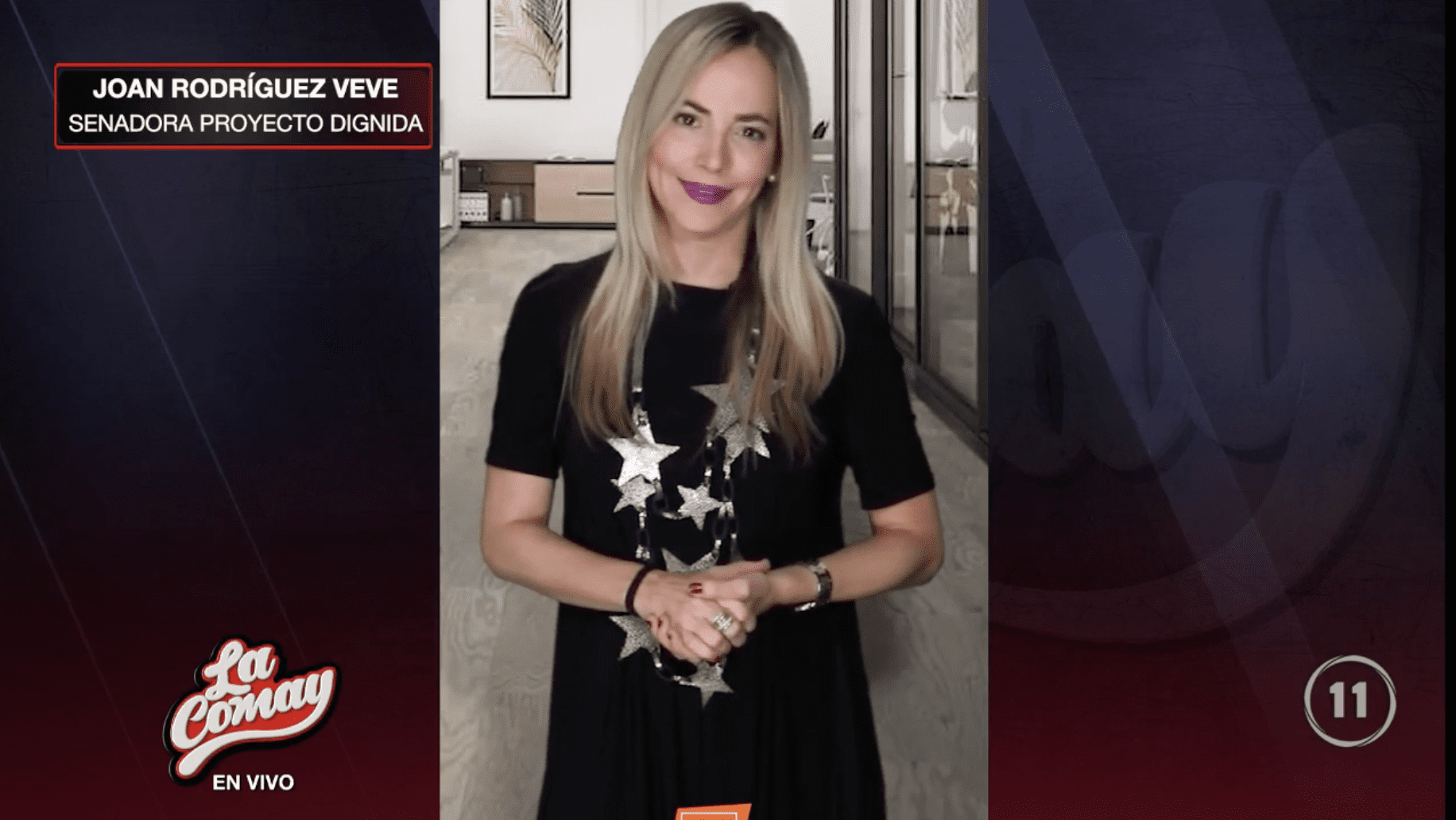 Sale volando Joanne Rodríguez Veve - TeleOnce TV | Vívelo