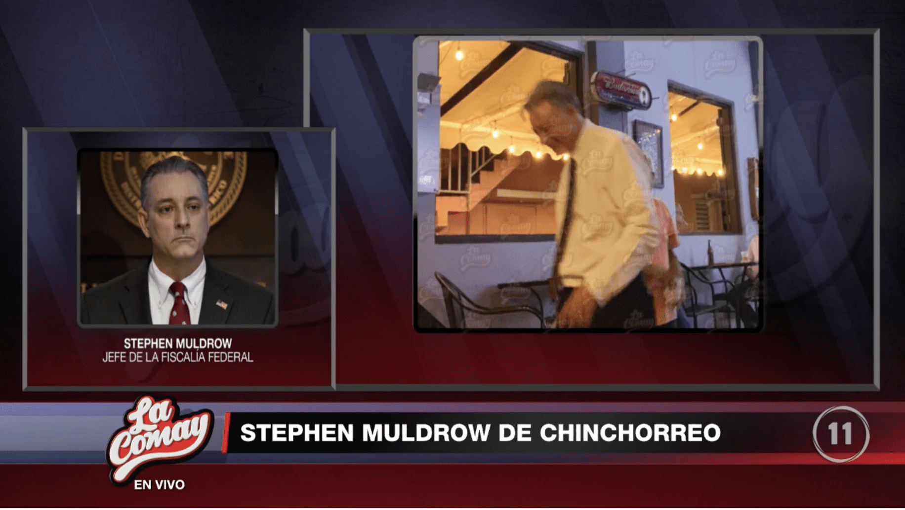 De chinchorreo Stephen Muldrow - TeleOnce TV | Vívelo