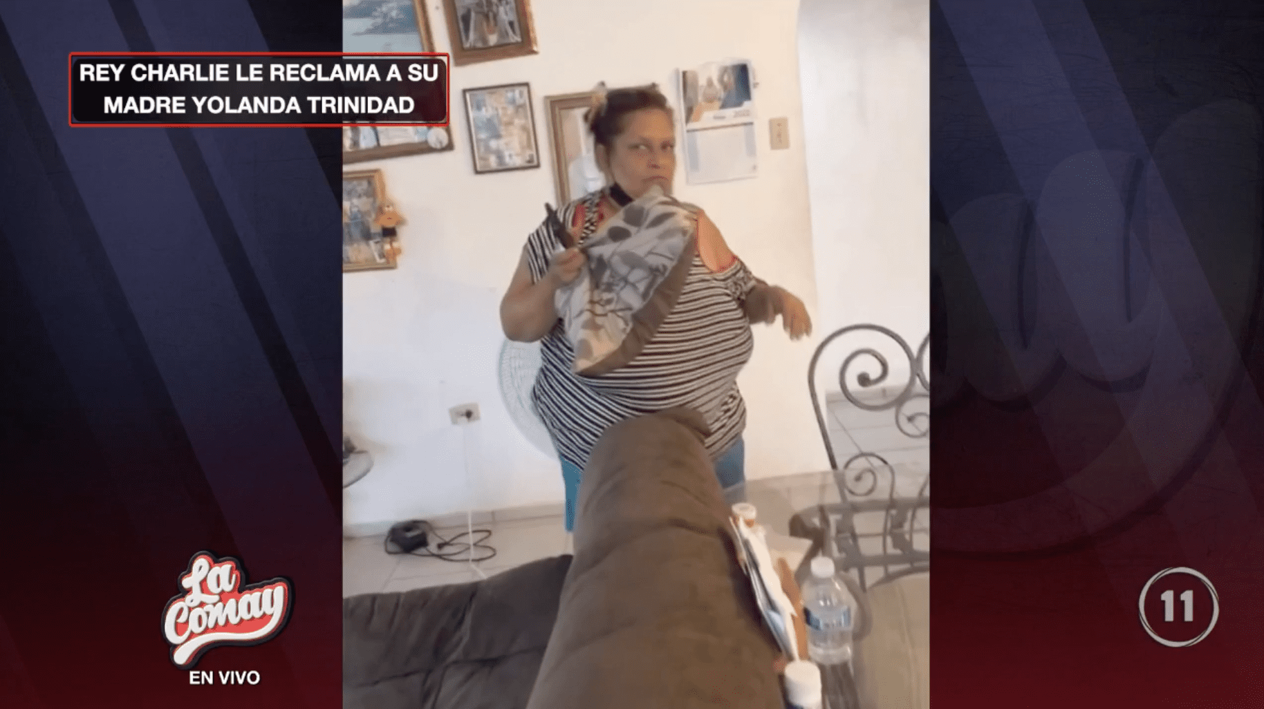 Rey Charlie le reclama a su mamá por entrevista en La Comay - TeleOnce ...