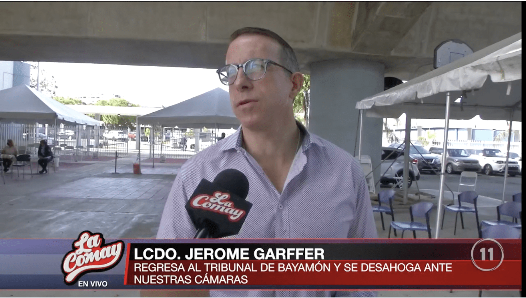 Jerome Garffer regresa al Tribunal de Bayamón - TeleOnce TV | Vívelo