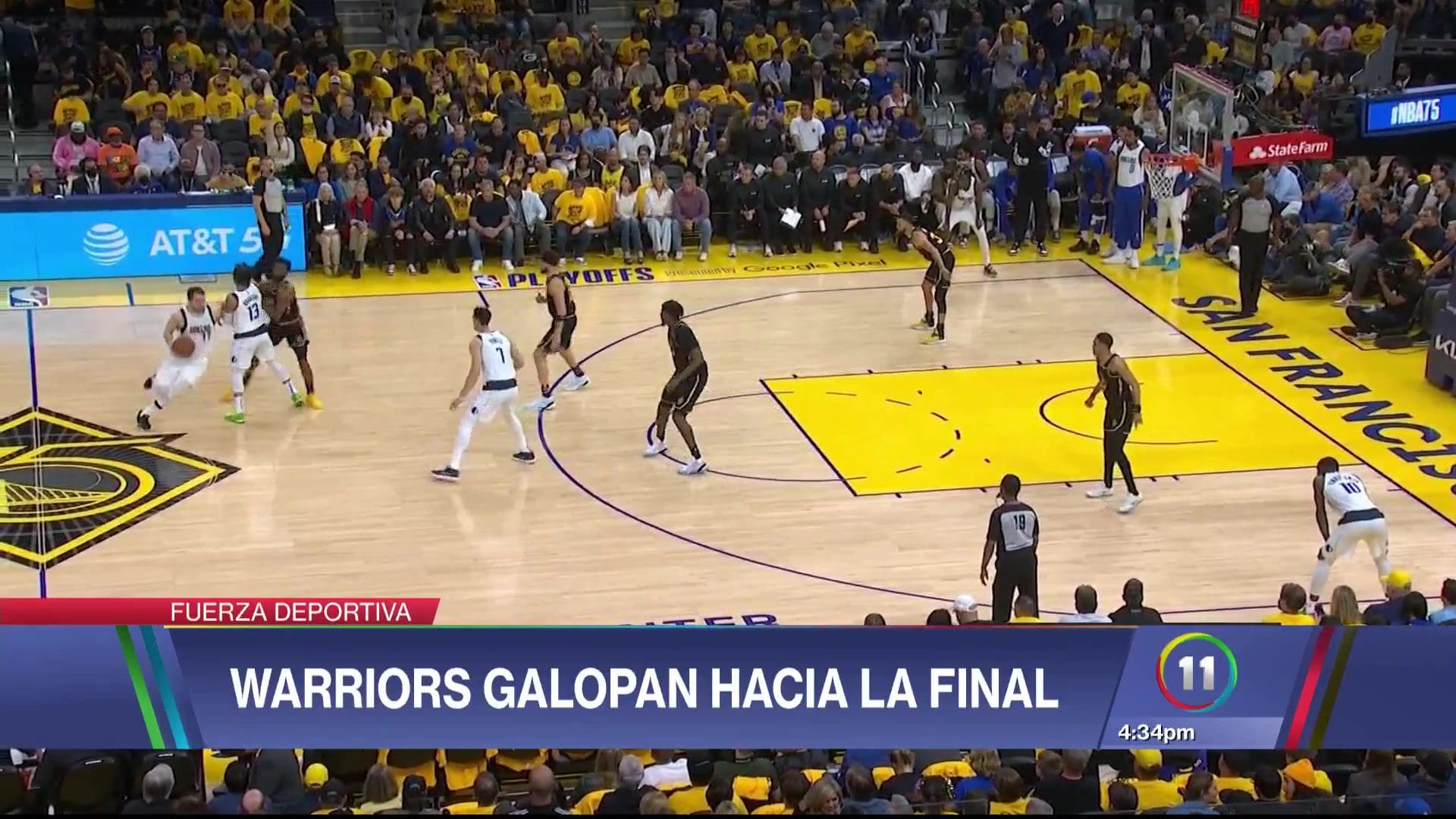 Warriors de Golden State galopan hacia la final - TeleOnce TV | Vívelo