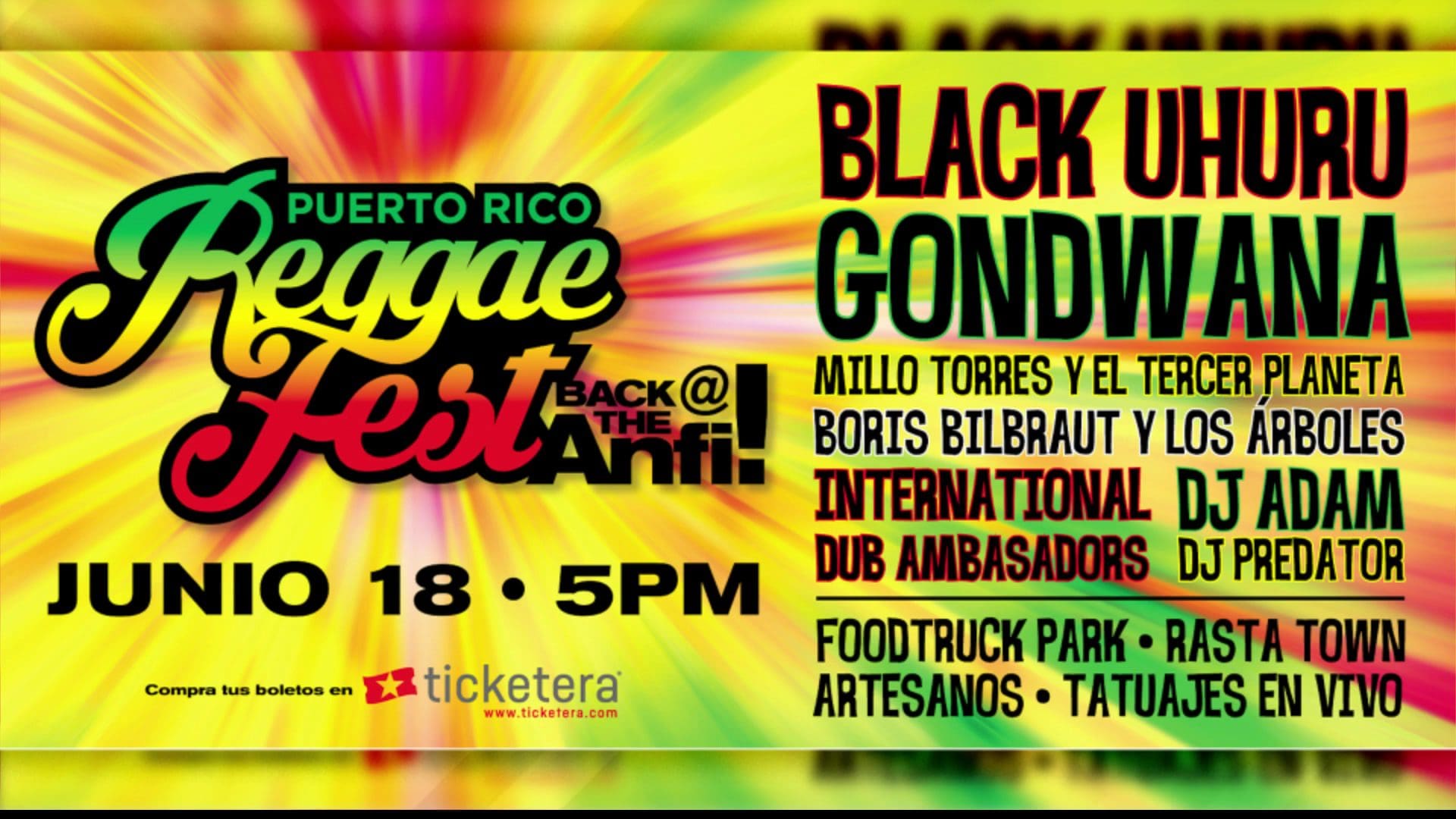 Todo listo para el Puerto Rico Reggae Fest - TeleOnce TV | Vívelo
