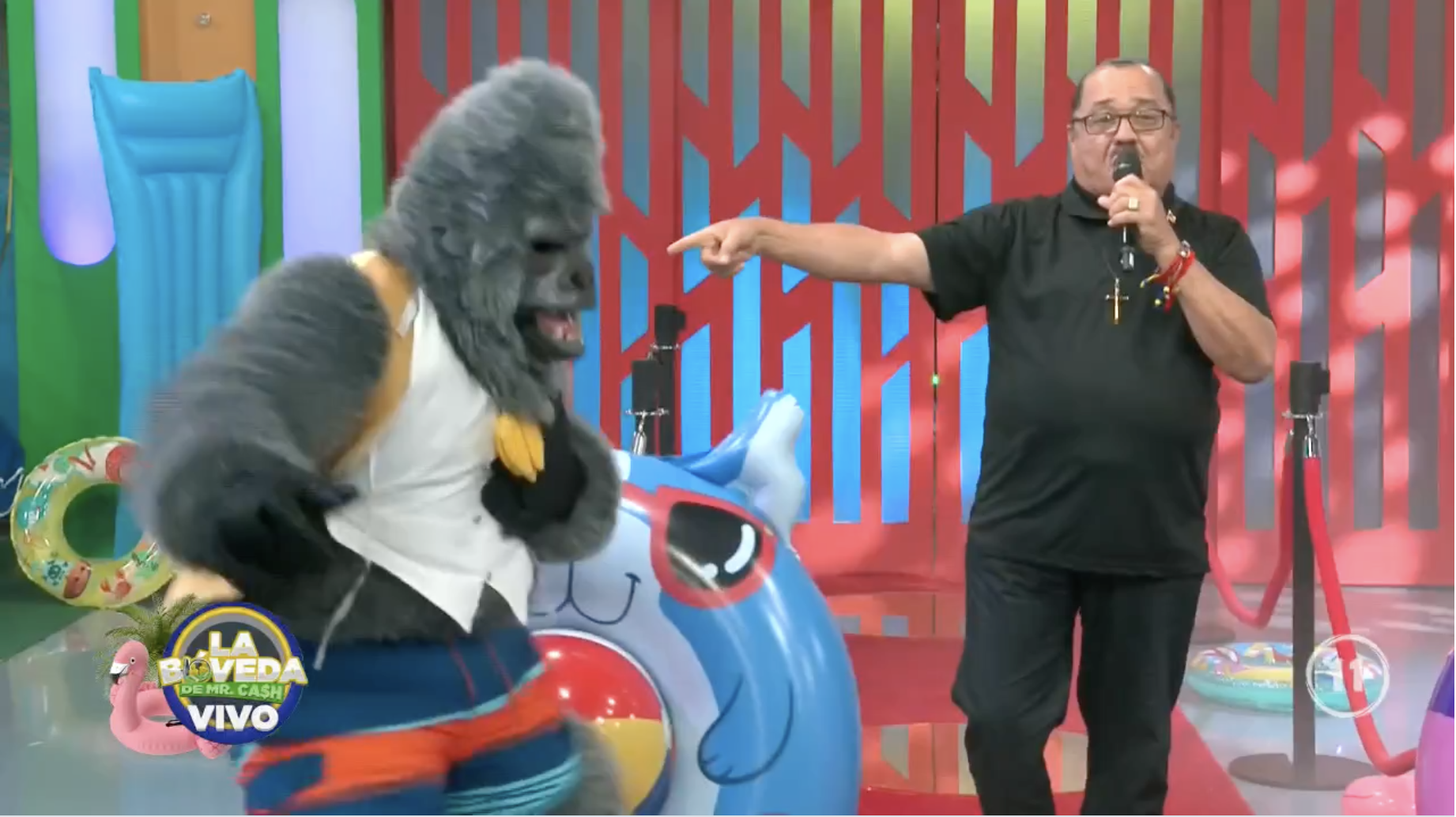 Papo Christian, Julio Janpierre y Machete lo dan todo en el canto ...