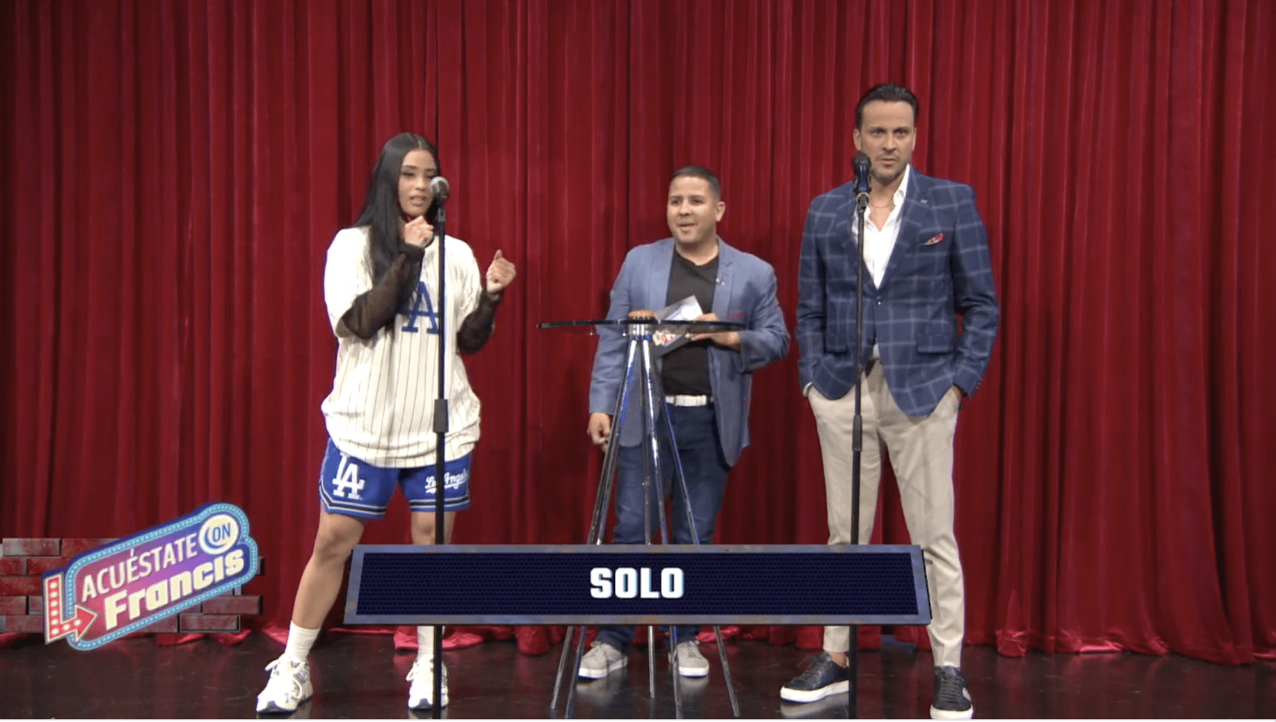 Alosofía se enfrenta a Francis en "Dame la línea" - TeleOnce TV | Vívelo