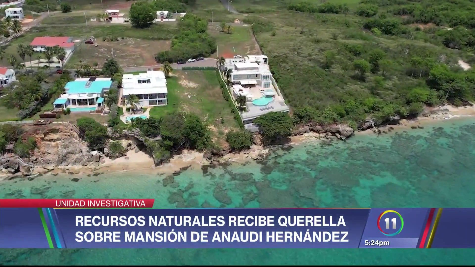 DRNA recibe querella sobre la mansión de Anaudi Hernández en Aguadilla ...