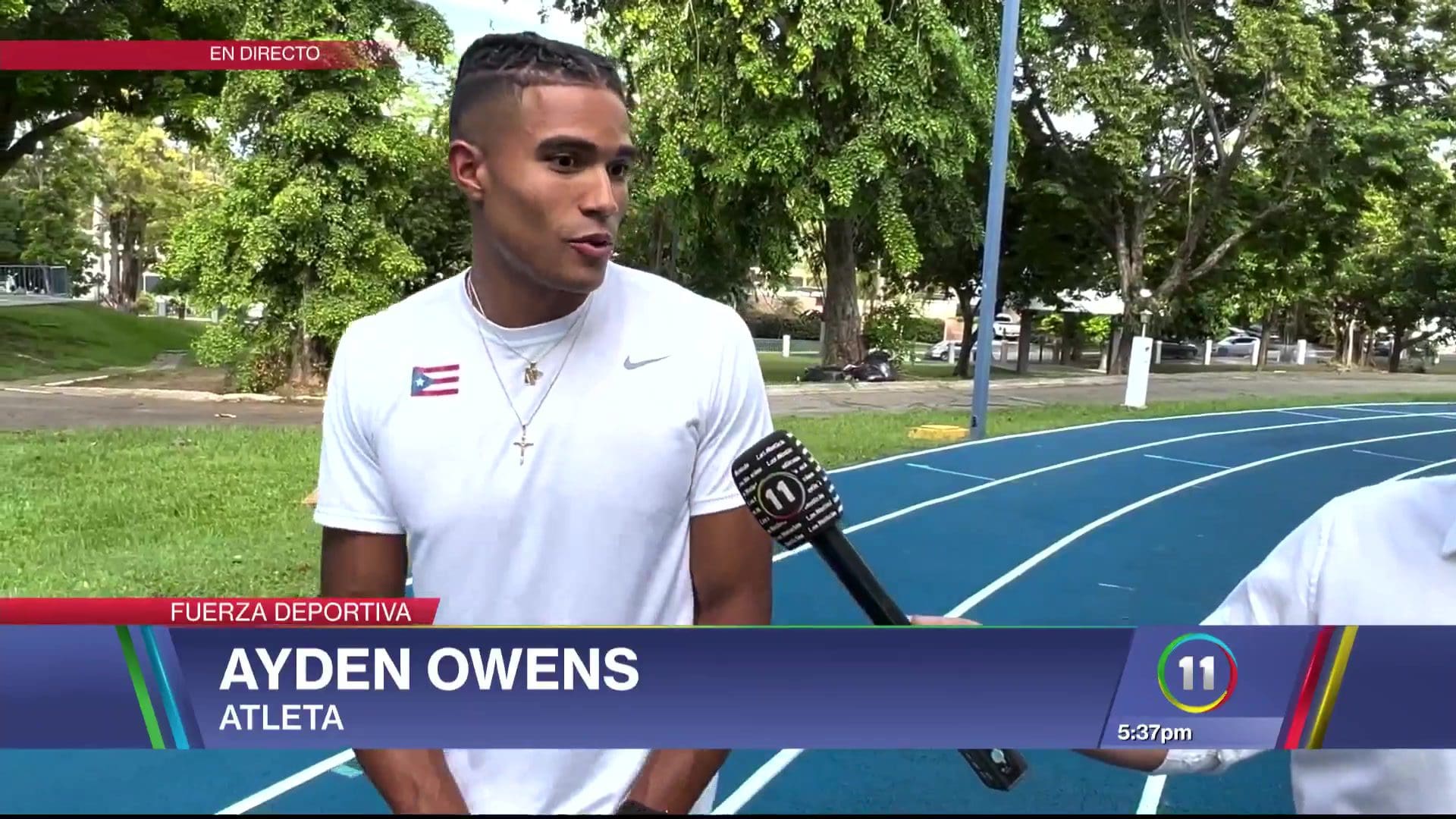 Ayden Owens enfocado en llegar a París - TeleOnce TV | Vívelo