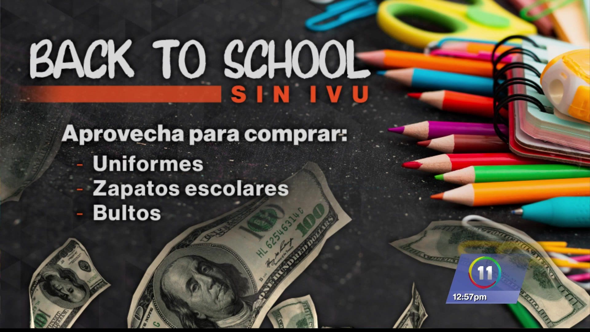 Aprovecha las ventas sin IVU en materiales escolares - TeleOnce TV | Vívelo