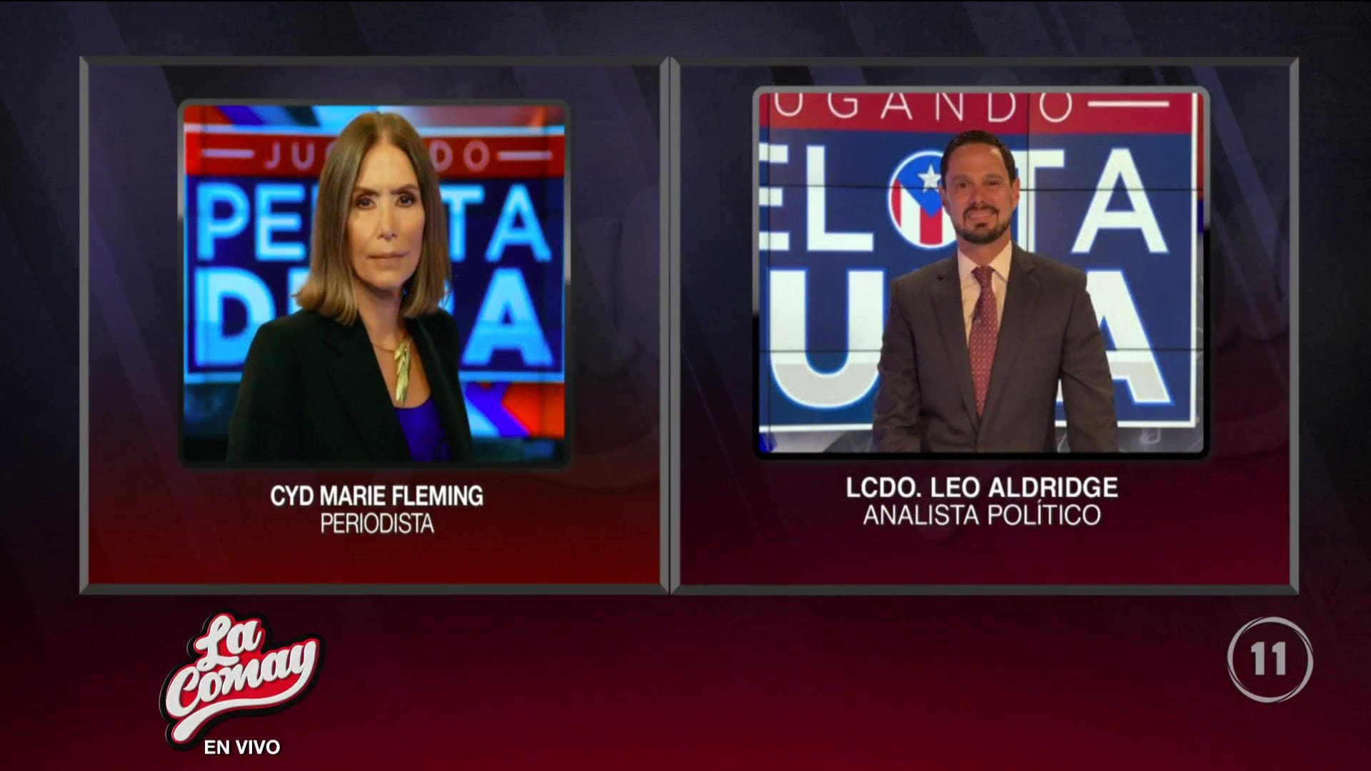 Intenso debate entre panelistas de Jugando Pelota Dura - TeleOnce TV ...