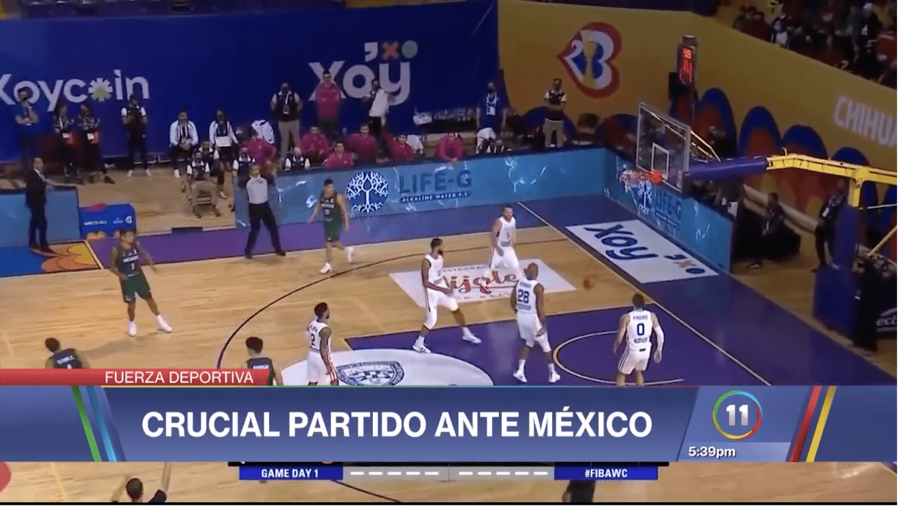 Crucial partido de Puerto Rico ante México - TeleOnce TV | Vívelo