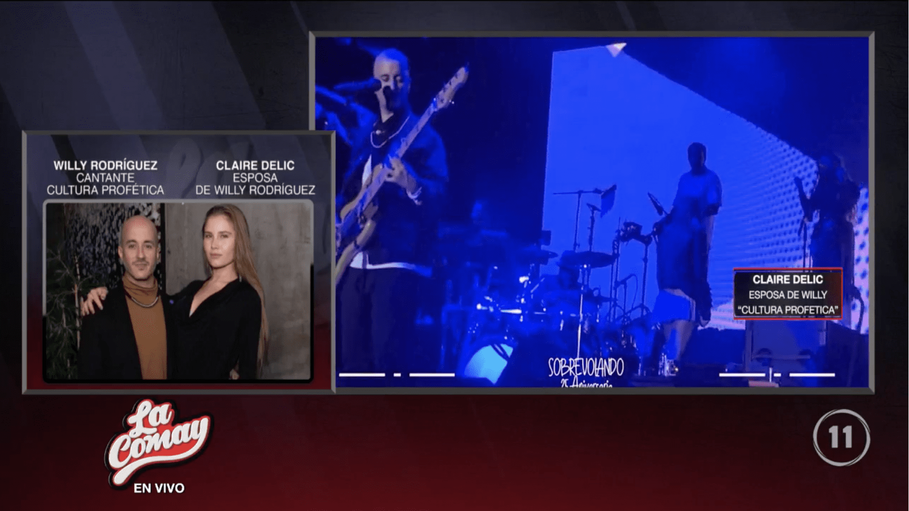 Claire Delic protagoniza tremendo papelón en concierto de Cultura ...