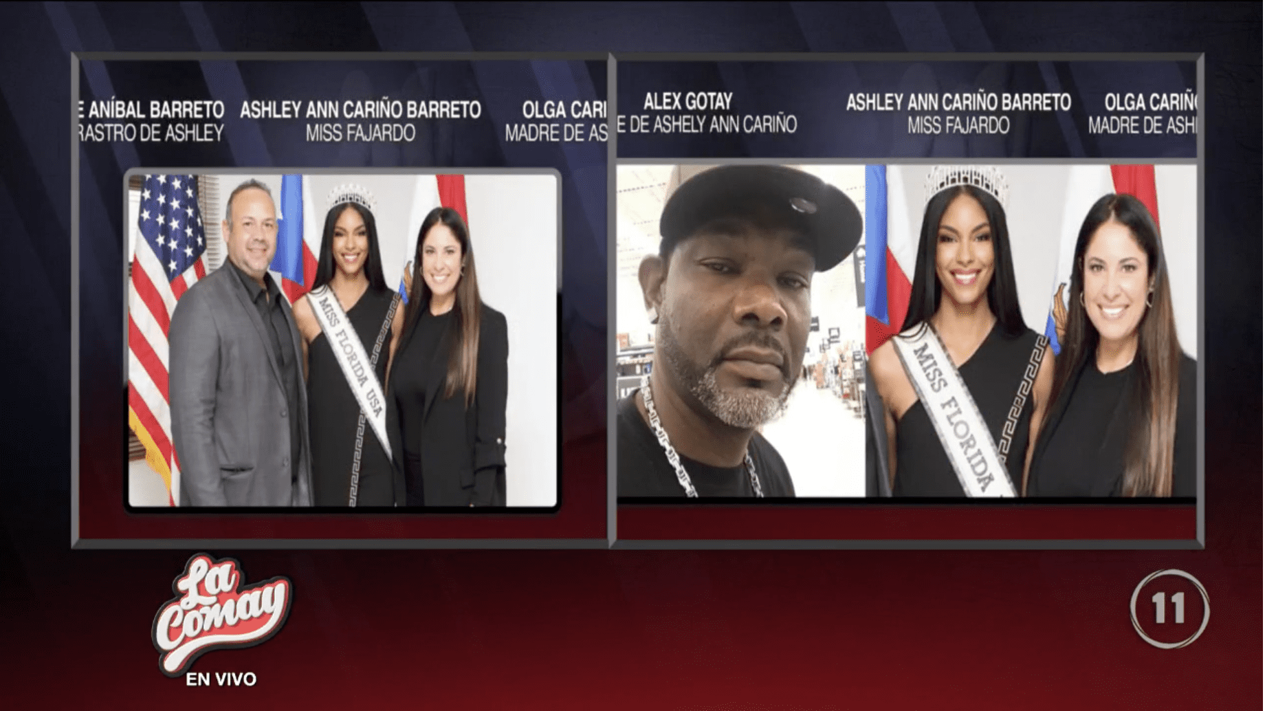 La Comay muestra el verdadero padre de la nueva Miss Universe Puerto ...