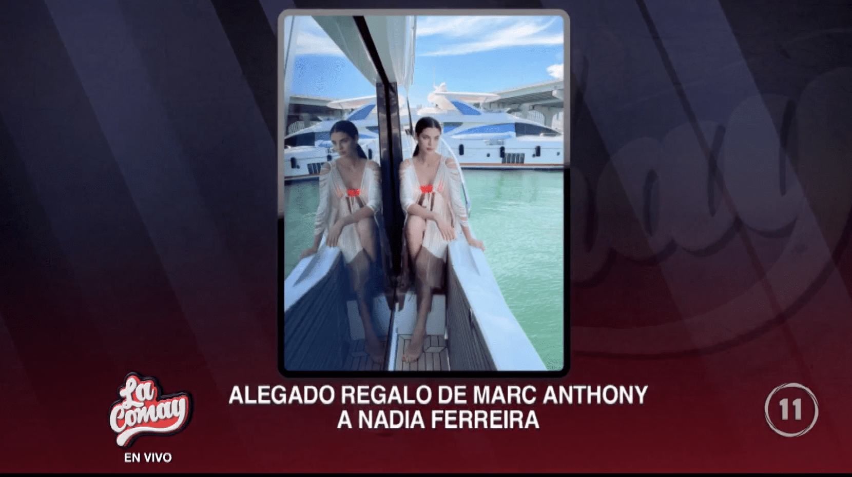 Marc Anthony le regala tremendo yate a su novia - TeleOnce TV | Vívelo