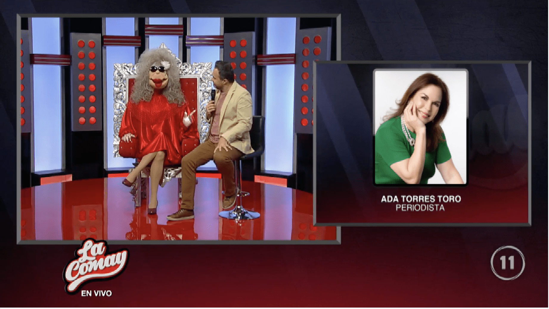 Le caen chinches a la periodista Ada Torres Toro - TeleOnce TV | Vívelo