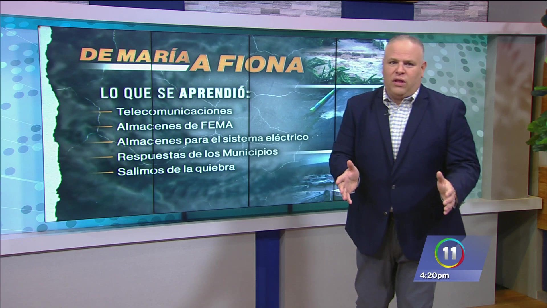 De María a Fiona, ¿Qué hemos aprendido? - TeleOnce TV | Vívelo