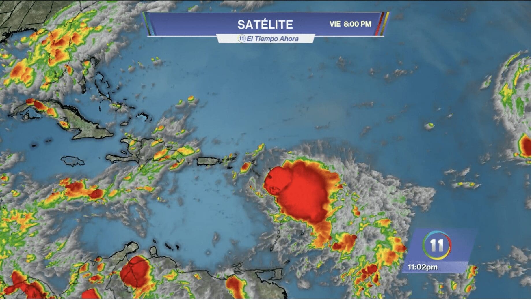 Aumenta la fuerza de los vientos de la Tormenta Tropical Fiona ...