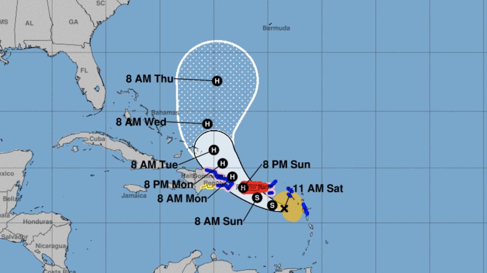 Boletín 11:00 AM: Emiten aviso de huracán para Puerto Rico - TeleOnce TV | Vívelo