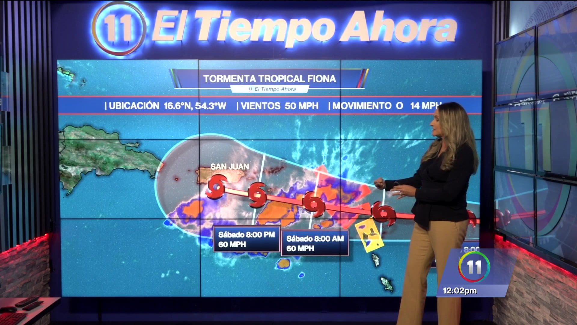 Esta tarde se emitiría una vigilancia de tormenta tropical para Puerto Rico - TeleOnce TV | Vívelo