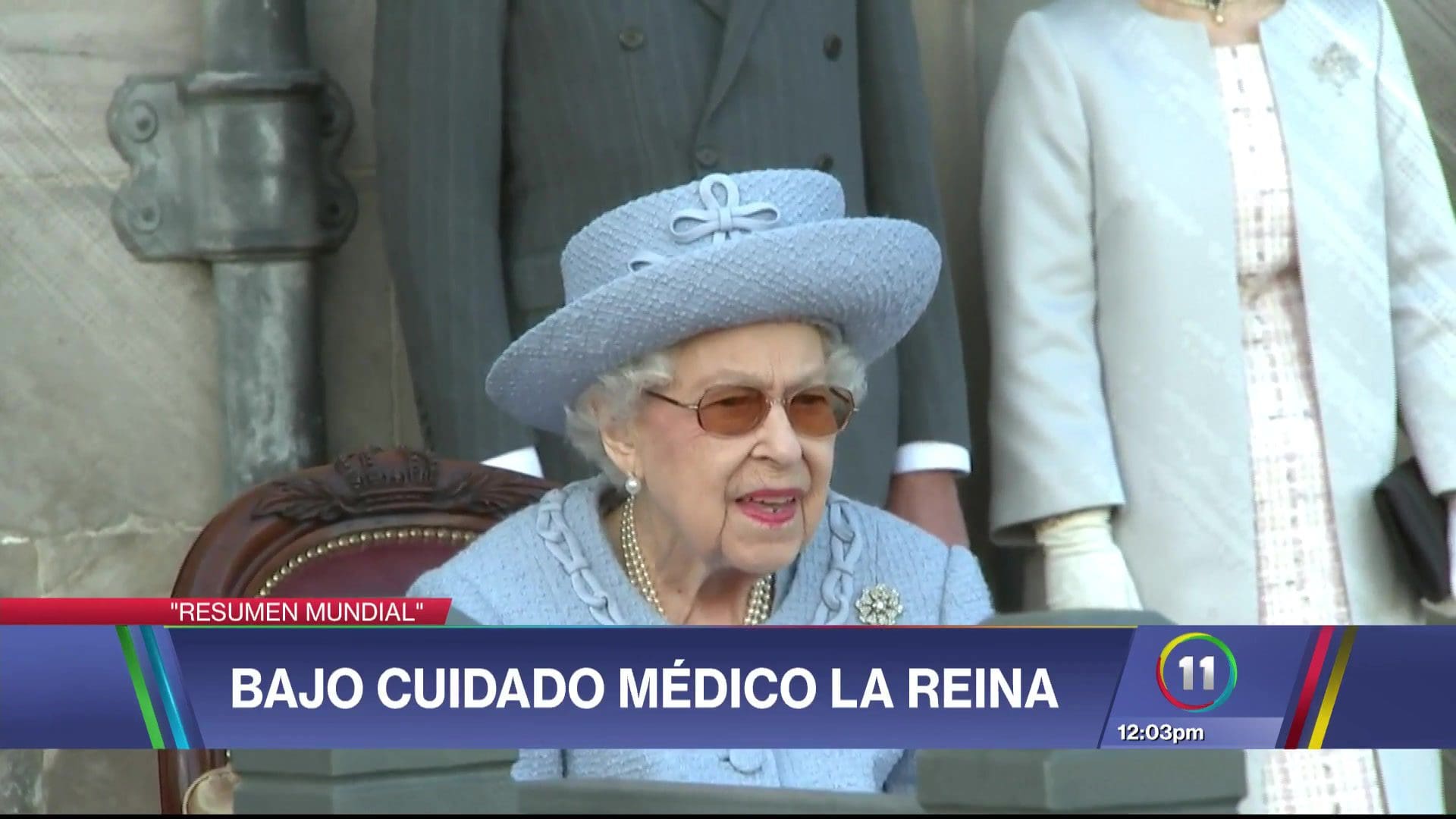 Los ojos del mundo puestos en la salud de la Reina Isabel II - TeleOnce ...