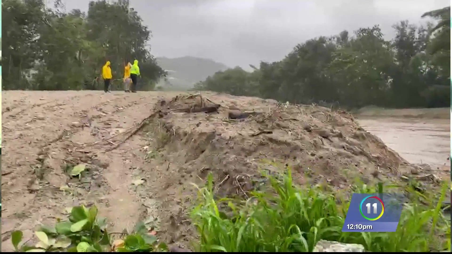 Se sale de su cauce río de Maunabo - TeleOnce TV | Vívelo