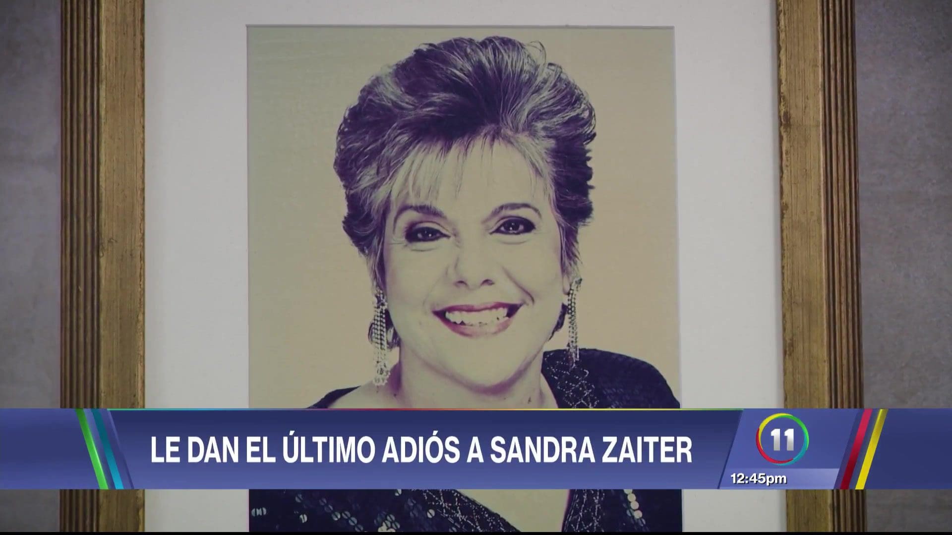 Comienzan los actos fúnebres de Sandra Zaiter - TeleOnce TV | Vívelo