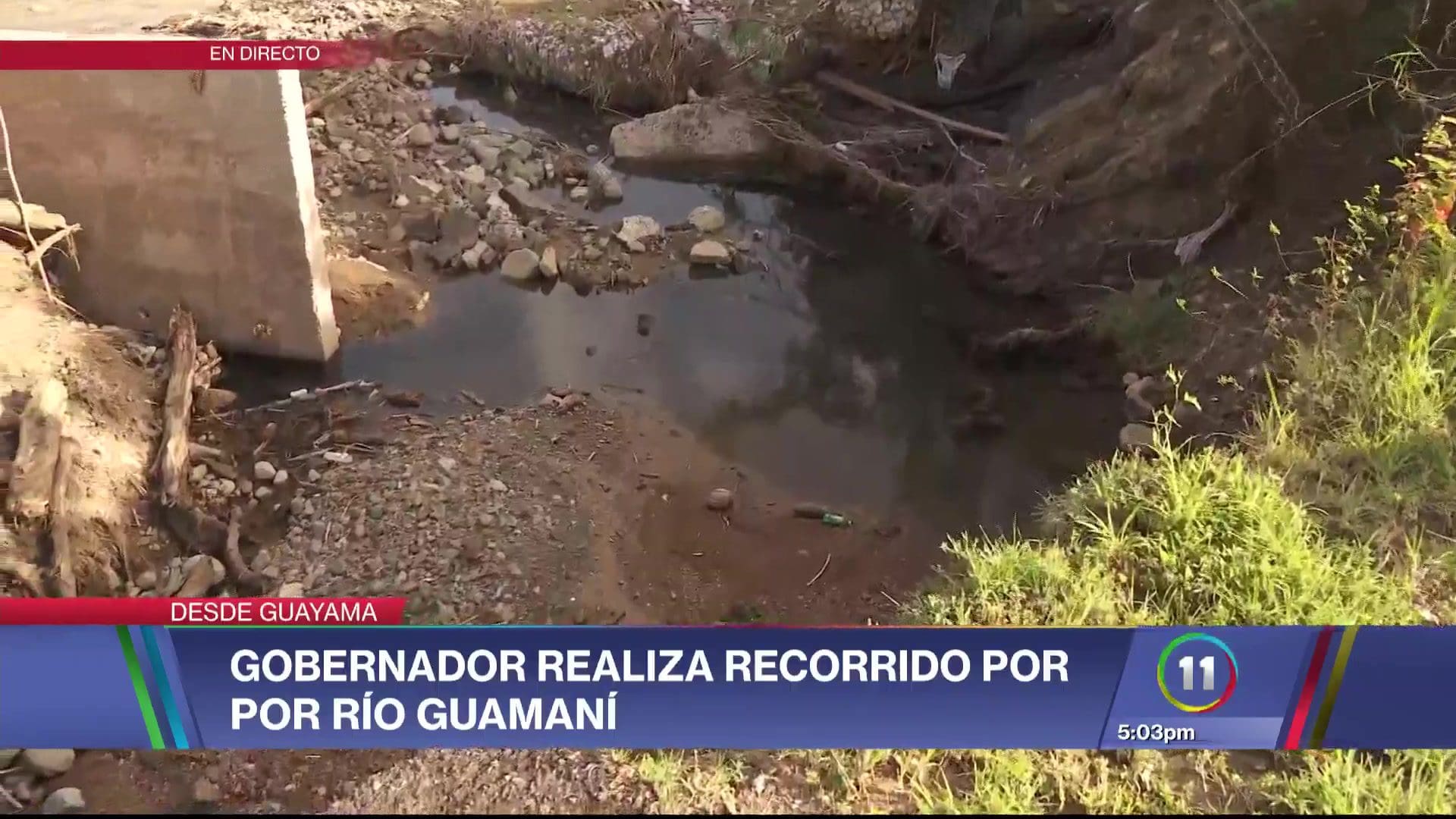 Gobernador realiza un recorrido por Guayama - TeleOnce TV | Vívelo