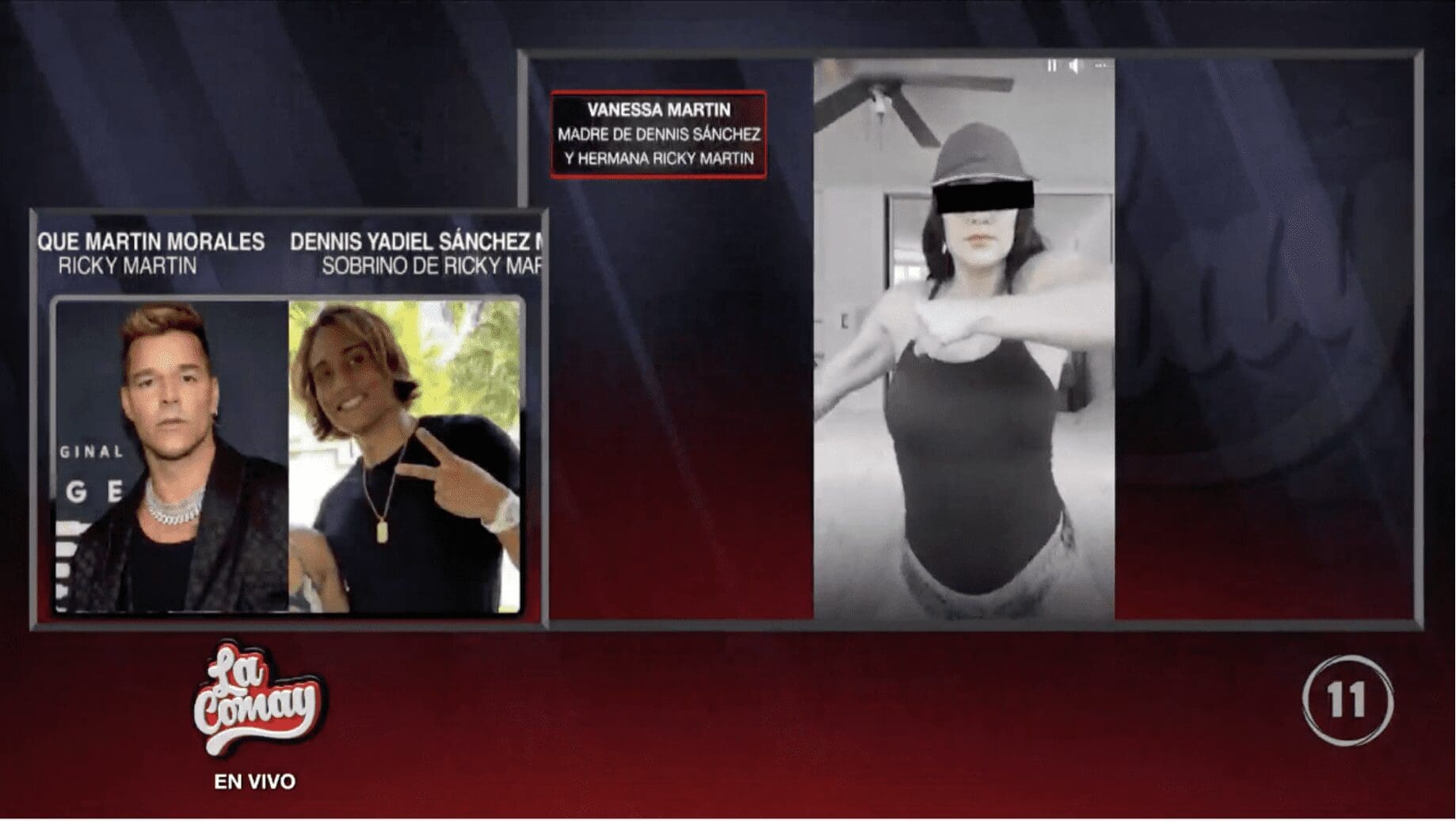 Hermana de Ricky Martin, madre de Dennis Sánchez, se pasa bailando en ...