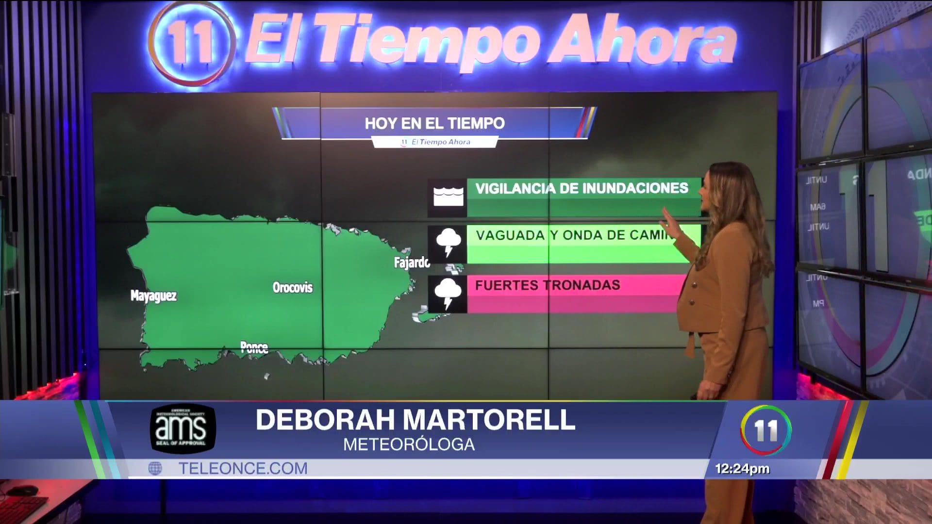 Emiten vigilancia de inundaciones para todo Puerto Rico - TeleOnce TV | Vívelo