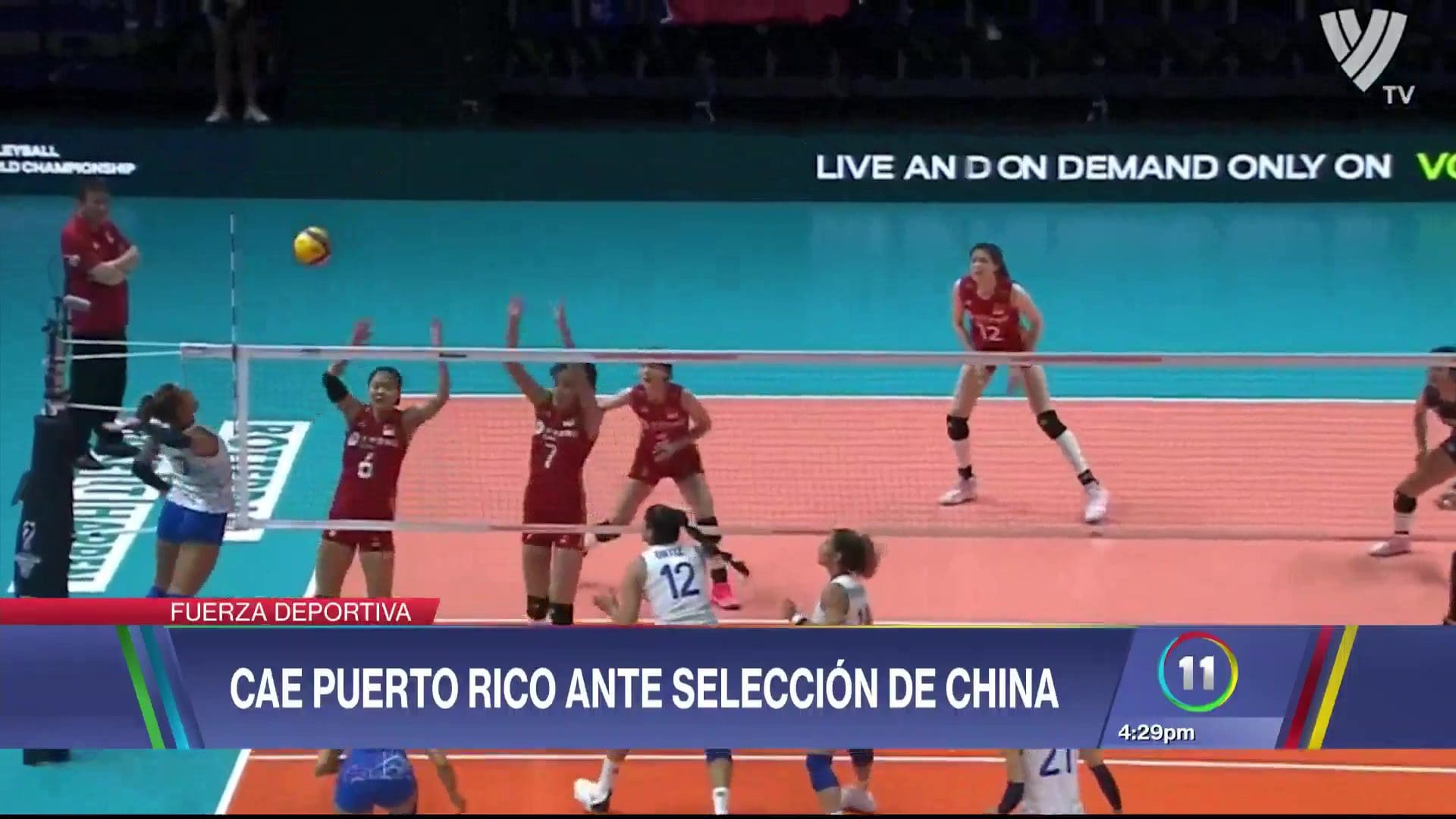 Puerto Rico arranca con derrota la segunda ronda del Mundial de Voleibol Femenino - TeleOnce TV ...