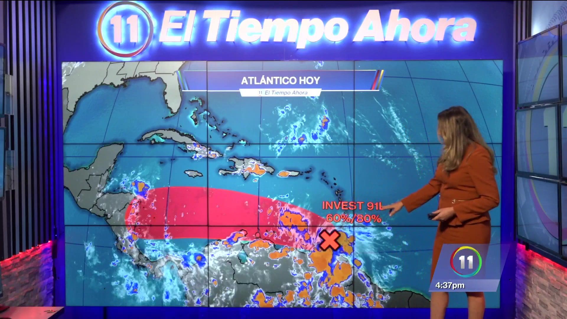 No hay amenazas para Puerto Rico en el Atlántico - TeleOnce TV | Vívelo