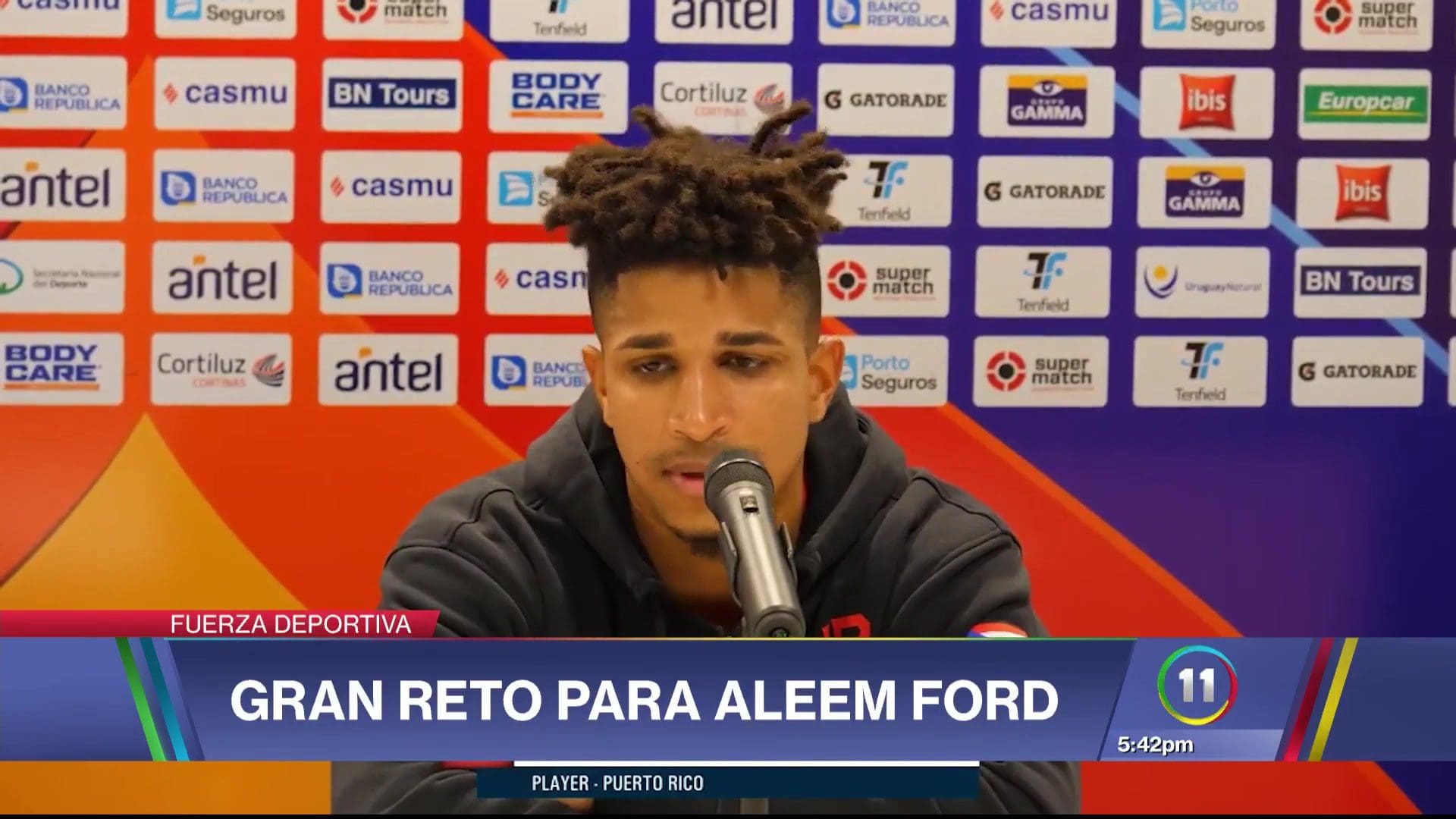Gran reto para Aleem Ford - TeleOnce TV | Vívelo