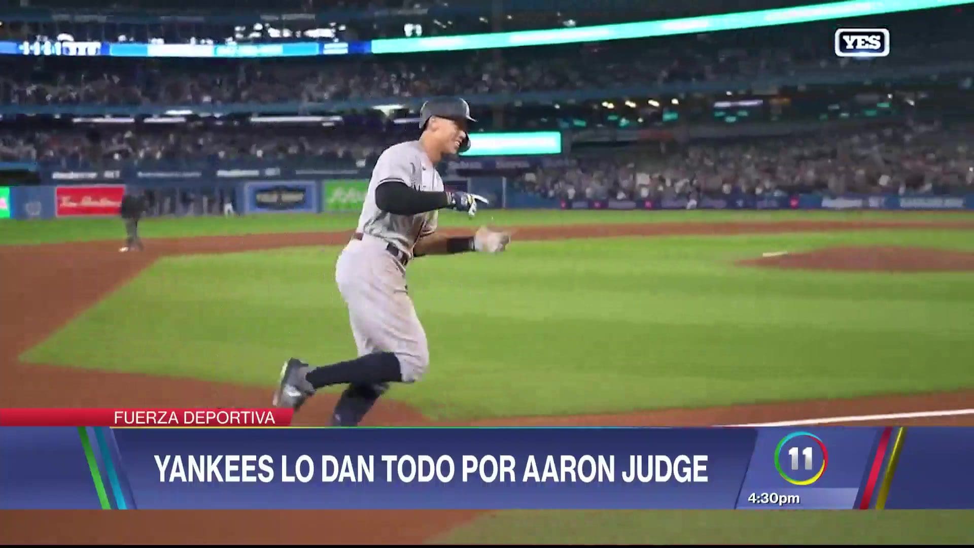 Yankees aseguran a Aaron Judge el título de capitán si renueva el contrato - TeleOnce TV | Vívelo