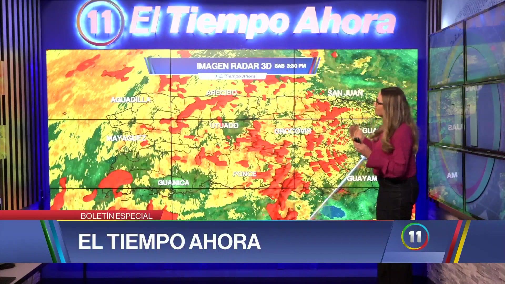 Intensos aguaceros sobre varios pueblos alrededor de Puerto Rico ...