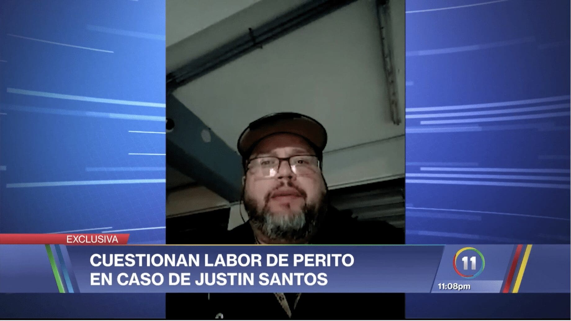 Cuestionan labor de perito en caso de Justin Santos - TeleOnce TV | Vívelo
