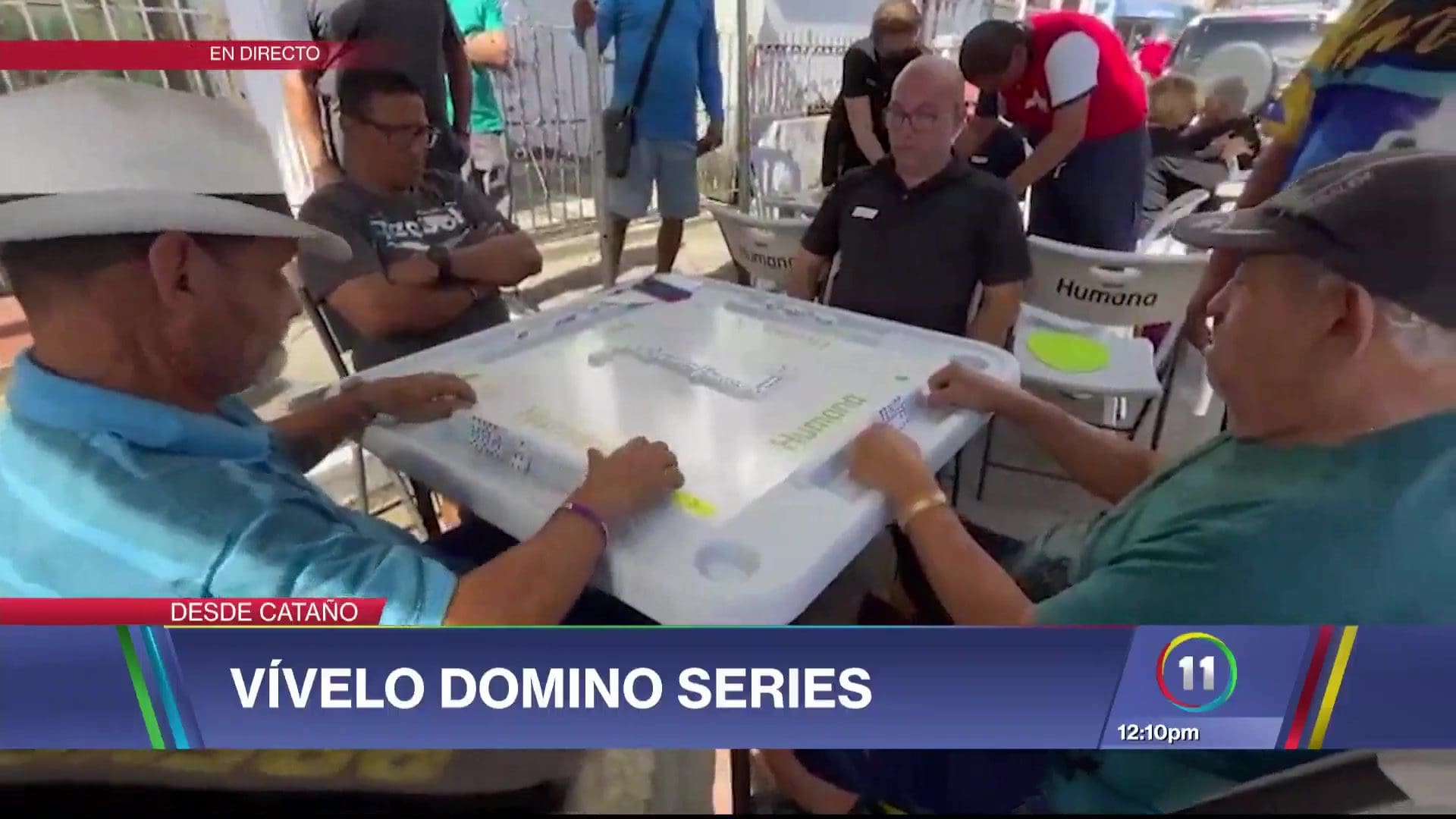 Espectacular recibimiento del Vívelo Domino Series en Cataño - TeleOnce ...