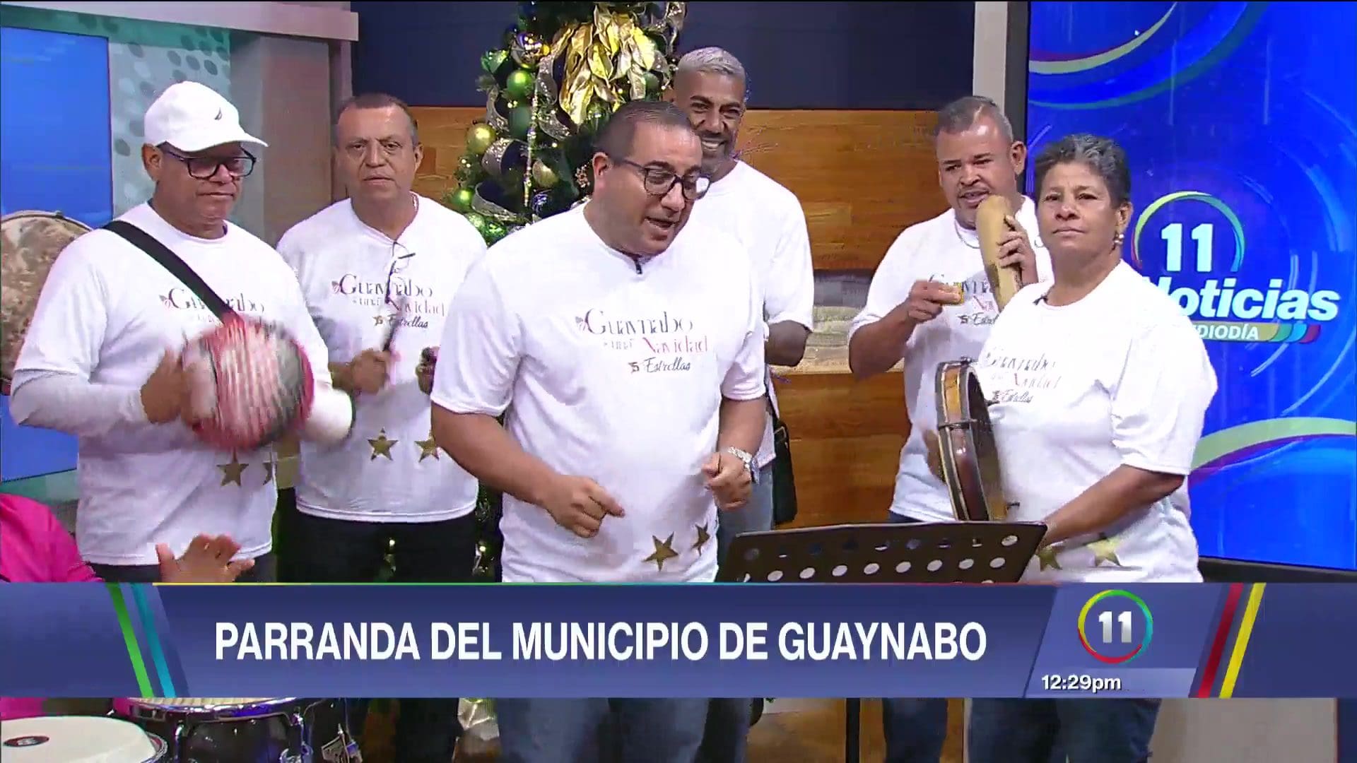 Municipio de Guaynabo llega con parranda a Las Noticias al Mediodía ...
