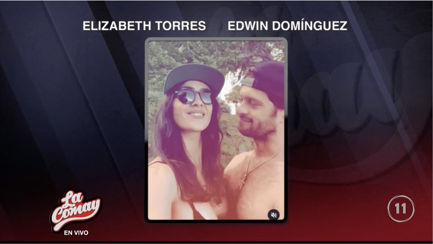 En la libre comunidad Edwin Domínguez, pareja de Elizabeth Torres y ex de Lúgaro - TeleOnce TV ...