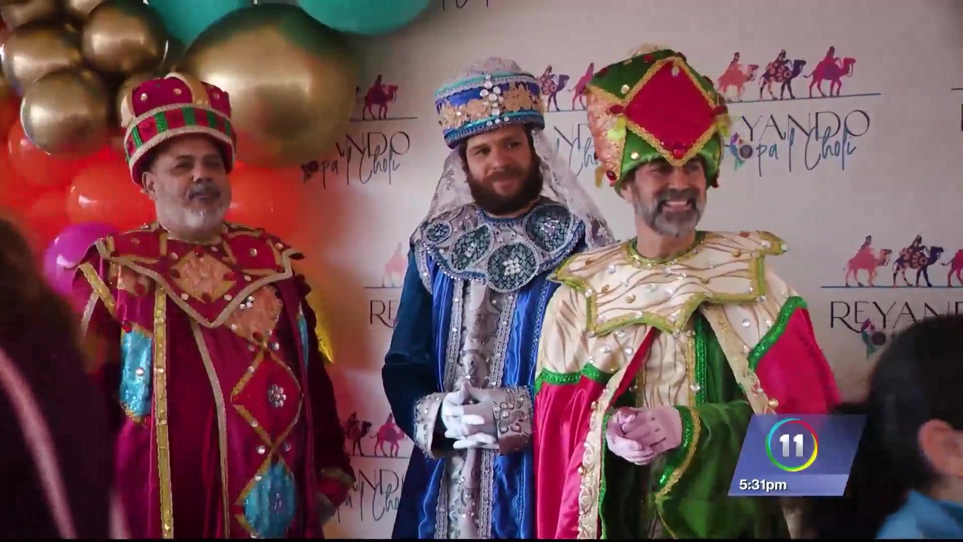 Grandes y chicos celebran la tradición de los Reyes Magos - TeleOnce TV ...