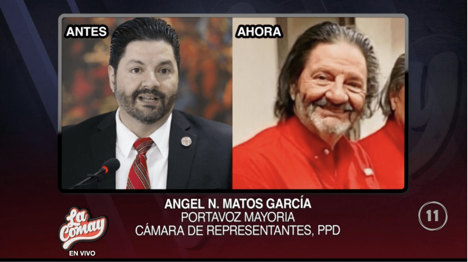 Irreconocible el representante Ángel Matos - TeleOnce TV | Vívelo