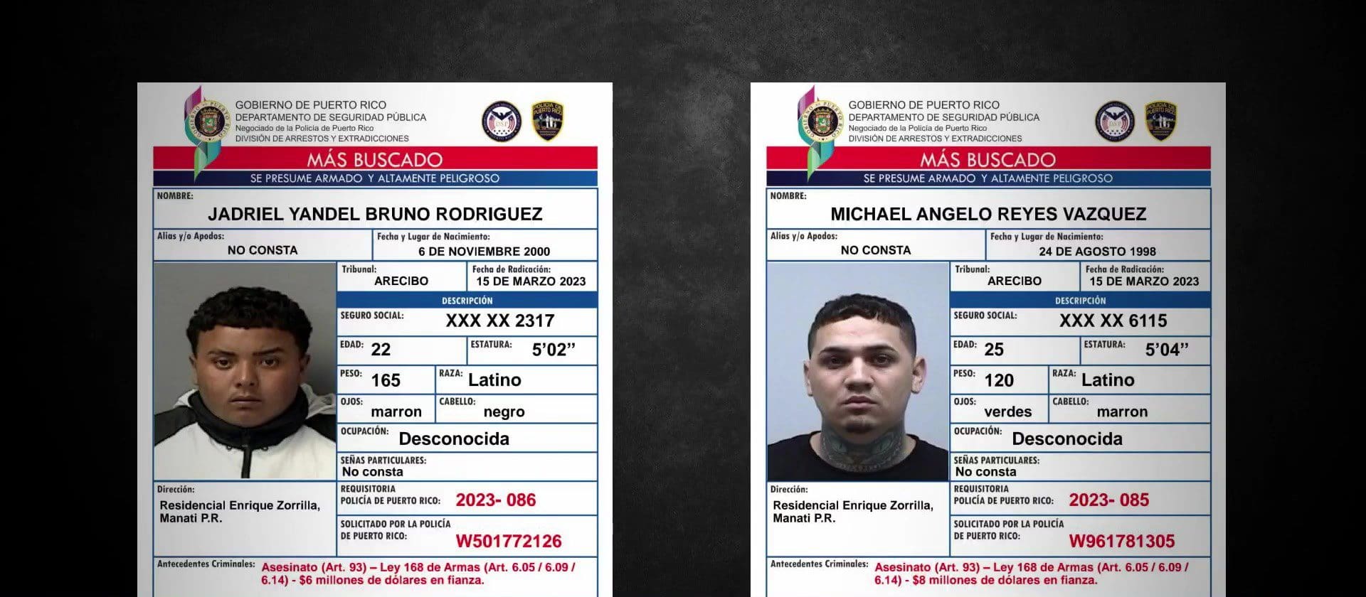 Buscan a dos miembros de la narcoganga "Hasta los marcianos" - TeleOnce ...